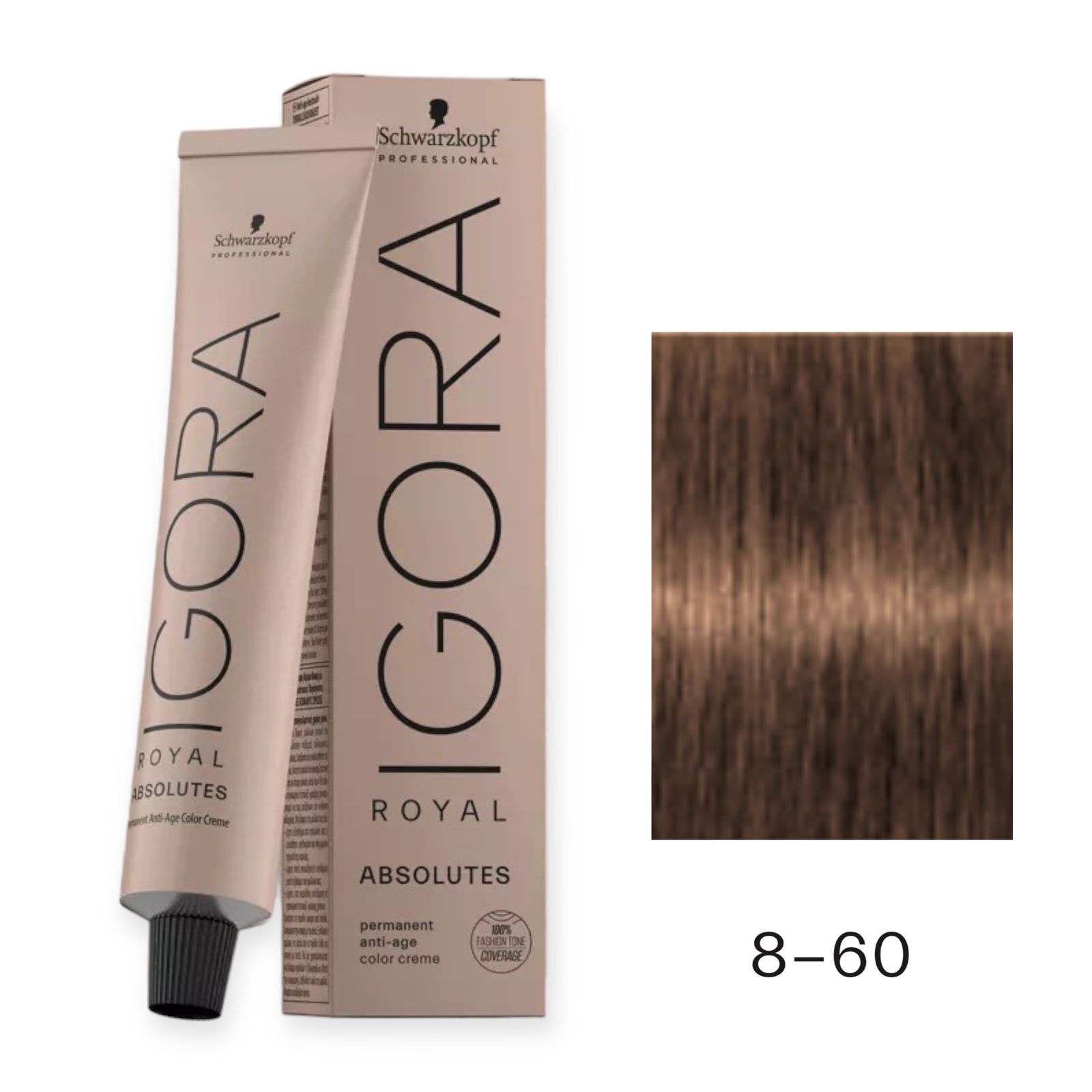 8-60 Rubio Claro Marrón Natural Igora Royal Absolute Schwarzkopf ...